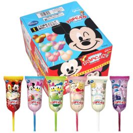 Glico Popcan Disney Soda Lollipop - Blue Box (30 pcs)