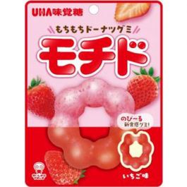 UHA Mikakuto Mochido Strawberry Flavor 40g