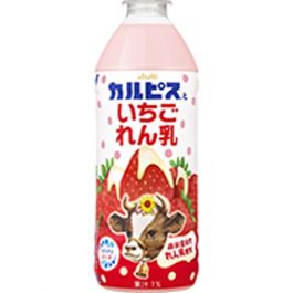 Asahi x Morinaga Dairy CALPIS Calpis and strawberry condensed milk ...