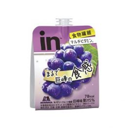 [Functional Food] MORINAGA IN JELLY Fruity Energy Jelly (Kyoho Grape ...