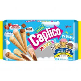 Glico Caplico Mini egg-free calcium-containing crunchy chocolate-filled ...