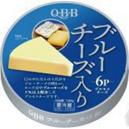 QBB blue cheese flavored cheese cubes 102g/6 pieces