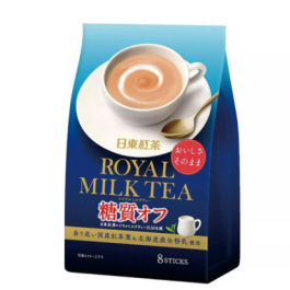 Nitto Black Tea Low Sugar Royal Milk Tea (50% Sugar Reduction) 75.2g/9.4g*8