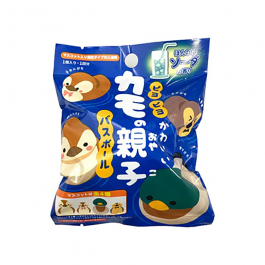 DAISO Duck Family Cartoon Toy Blind Box Bath Ball (4 Random Styles/Soda ...