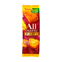Tohato ALL OSATSU Moist Baked Sweet Potato Cookies 12 pieces/2 pieces*6 ...
