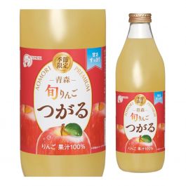 [Seasonal Limited Edition] Gold-Pak Aomori Tsugaru Apple 100% Pure Juice 1L