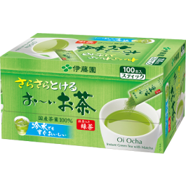 Itoen Smoothly Melting Oi Ocha Green Tea with Matcha 0.8g x 100 sticks