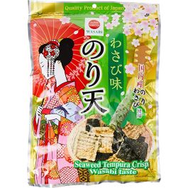 Maruka Seaweed Tempura Crisp Wasabi Flavor 125g