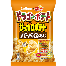 Calbee x Frito-Lay Dragon Potato Sapporo Potato Barbecue Flavor 45g