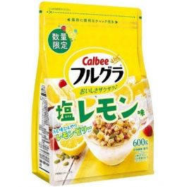 [2021 Limited Edition] Calbee Fruit Granola 600g (Salt Lemon Flavor)