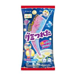Kracie Gummy Sticky Grape & Soda Flavor 19g
