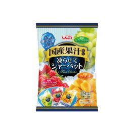 SHINKO Domestic Fruit Juice Freeze Sherbet 12pcs