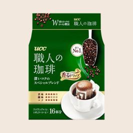 UCC Craftsman's Coffee One Drip Coffee Deep Rich Special Blend 7g x 16 cups