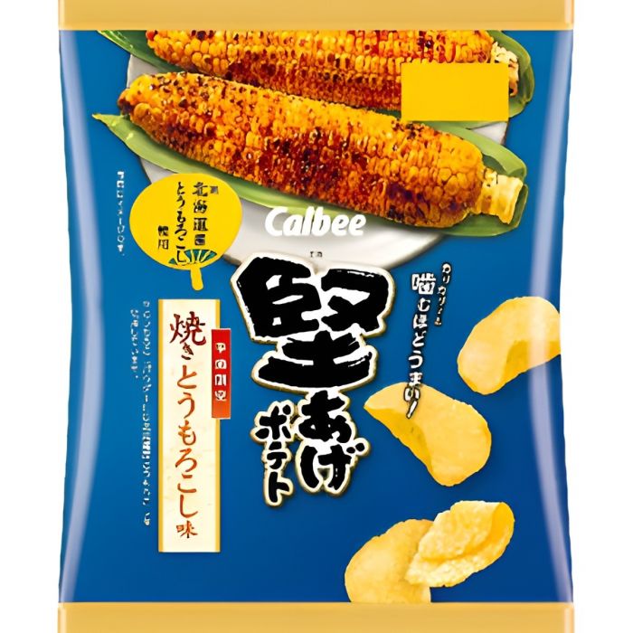 [Limited Season] Calbee Crispy Potato Chips (Roasted Corn Flavor) 60g