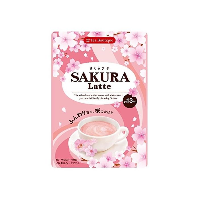 Tea Boutique Instant Sakura Latte Powder (Sakura Limited)